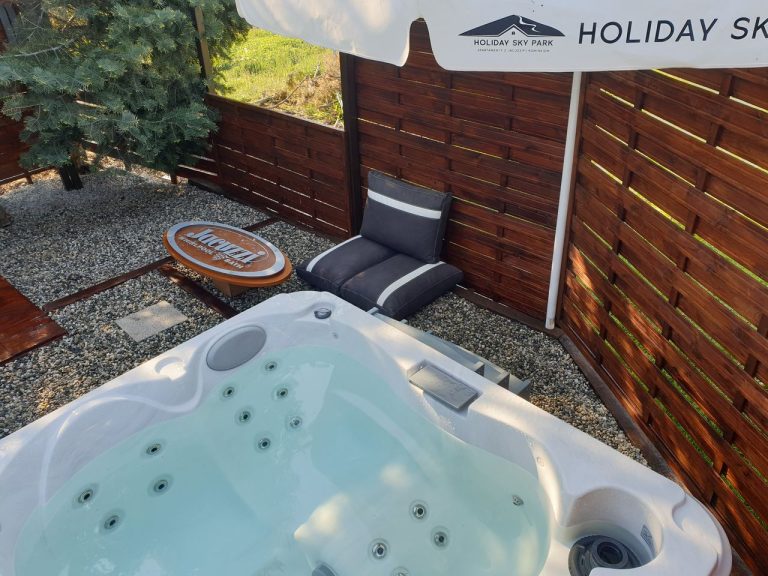 Basen z Jacuzzi do ogrodu